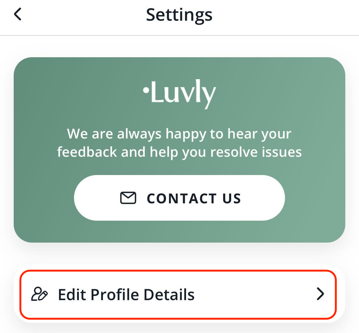 Can I change my target areas in the app? – Luvly