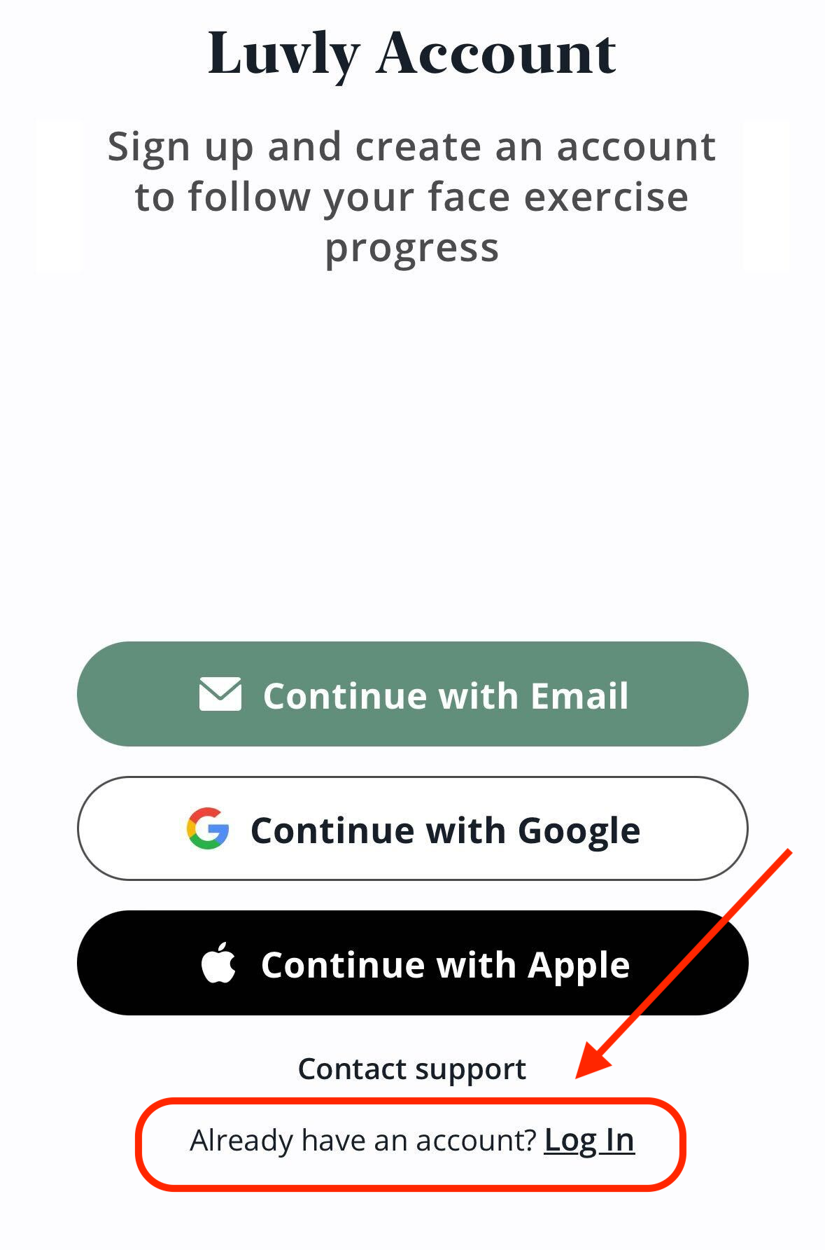 How to access my account? – Luvly